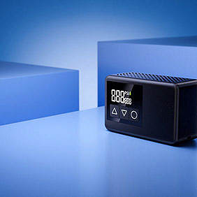 四酷网C4D-OC渲染工程含xier品牌便携音箱沙漠场景渐变背景-C4D.cool